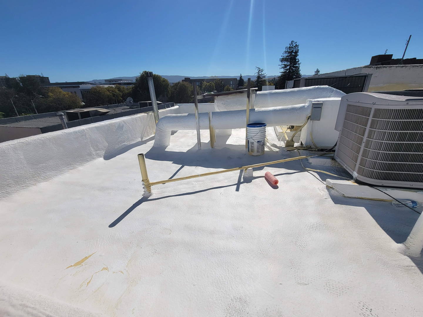 Polyurea Spray Roof Coating Service - contractor company, waterproofing ...